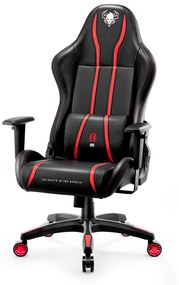 Herní židle Diablo X-One 2.0 Normal Size: černo-červená Diablochairs