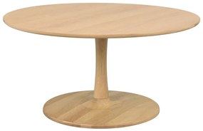 Rowico Přírodní dubový konferenční stolek Hobart 90 cm