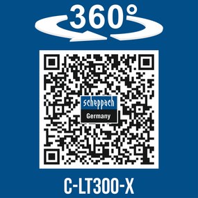 Scheppach C-LT300-X 20V IXES - akumulátorový vyžínač (bez akumulátoru a nabíječky)