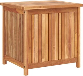 Zahradní úložný box 60 x 50 x 58 cm masivní teakové dřevo 315379