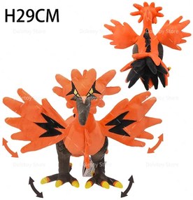 Plyšové postavičky z pohádky "Pokémon" IV Barva: Galarian Zapdos