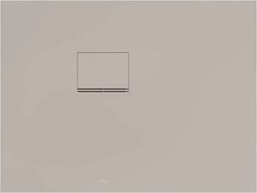 Villeroy & Boch Squaro Infinity - Sprchová vanička, 100x75 cm, Almond UDQ1075SQI2LV-AL