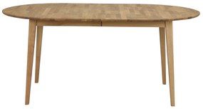 ROWICO Oválný rozkládací jídelní stůl FILIPPA dub 170x105cm 117625