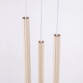 Sollux Lighting Závěsné svítidlo ARCHE 3P béžové