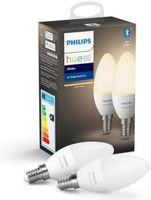 Led žárovka philips hue white 5,5w e14 set 2ks
