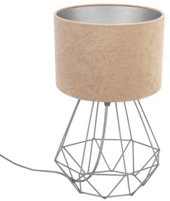 Stolní lampa Mediolan, 1x textilní stínítko (výběr z 10 barev), (výběr ze 4 barev konstrukce), ch
