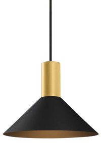 Závěsné designové svítidlo Odrey 5.0  Závěsné designové svítidlo Odrey 5.0 Barva: Zlatá / Černá, Rozeta: Přisazená rozeta - černá