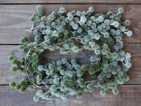 Vánoční zasněžená cedrová girlanda Cedar Garland - 190 cm