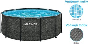 Marimex Florida 3,66 x 1,22 m RATAN 10340236
