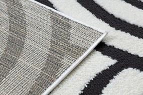 Dywany Łuszczów, Kusový koberec Mode 8629 cream/black, 200x290, bílá, černobílá, kancelář