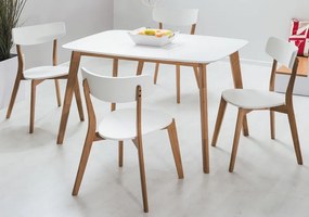Casarredo - Komfort nábytek Jídelní stůl MOSSO I dub/bílá