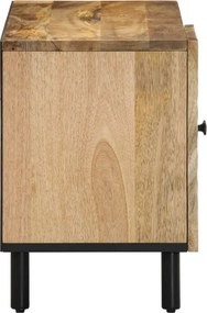 vidaXL TV skříňka 80 x 31 x 46 cm masivní mangovníkové dřevo [356906] Barva: Přírodní