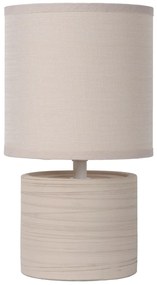 Lucide 47502/81/38 stolní lampa Greasby, krémová, E14, 26cm