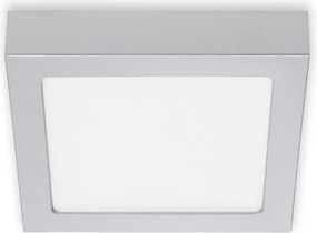Briloner 7123-414 - LED Stropní svítidlo FIRE LED/12W/230V stříbrná