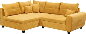 XXXLutz ROHOVÁ SEDAČKA, textil, kompozitní dřevo, žlutá MID.YOU - Sedací soupravy - 002220035606