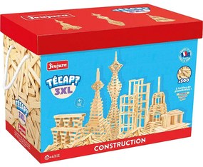 Jeujura Dřevěná stavebnice Técap 3XL 500 dílů
