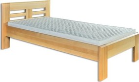 Casarredo - Komfort nábytek Masivní postel KL-160, 80x200, dřevo buk, výběr moření | barva: moření lausane