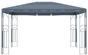 vidaXL Marketos Altán 400 x 300 cm antracitový