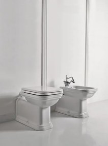 Kerasan Waldorf WC mísa 37 x 42 x 65 cm spodní zadní odpad bílá 411601