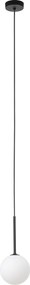 TK Lighting Černý závěsný lustr Martin 120mm pro žárovku G9 TK4502