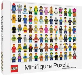 CHRONICLE BOOKS Puzzle LEGO Minifigurky / 1000 dílků / od 8 let