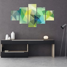 Obraz geometrické abstrakce (125x70 cm)