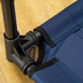 PawHut Vyvýšené Lůžko pro Psy, Zahradní Postel pro Velké Psy, Chladící Lůžko pro Domácí Zvířata s Pratelným Kovovým Rámem pro K Camping, 92 x 76 x 18…