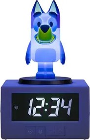 PALADONE Budík Bluey / Digitální displej / Svítící postavička / 3x AA