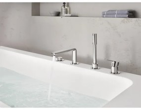 GROHE 19577001 - Vanová čtyřotvorová kombinace LINEARE lesklý chrom