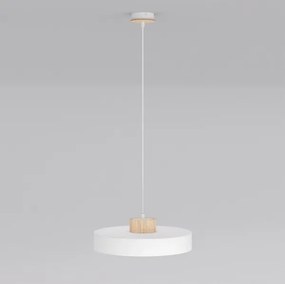 Lustr na lanku KIVI 1xE27/15W/230V bílá