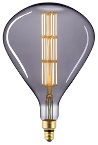 LED žárovka Giant Tear E27 8W Filament 922 dim titanium