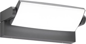 FAN LED-FLOYD-AP-ANT Nástěnné svítidlo Floyd antracitové, hliník, 23 W, 3300 lm, CCT 2700-3000-4000 K, IP65 - FANEUROPE