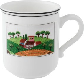 Villeroy&Boch Villeroy & Boch Design Naif hrnek s uchem Vesnička, 11,3 × 8,1 × 9,3 cm, 270 ml