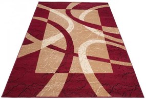 Kusový koberec CHEAP 3707A červený Rozměr: 130x190 cm