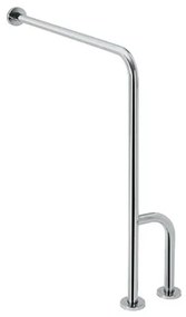 BEMETA Opěrné madlo 23x86,6 cm nerez/stříbrná 301122142