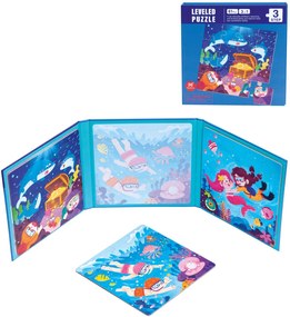 BINO PUZZLE Magnetické 3v1 moře skládačka 61 dílků ol88130