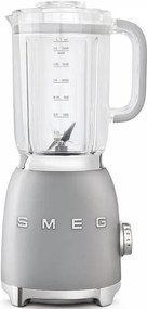 SMEG 50's Retro Style blender 1,5l plastová nádoba stříbrný
