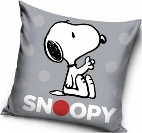 Dekorační polštář Snoopy - 40x40 cm