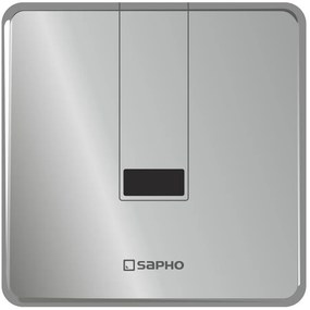 Sapho Podomítkový automatický splachovač pro urinál 6V (4xAA), nerez lesk - PS006