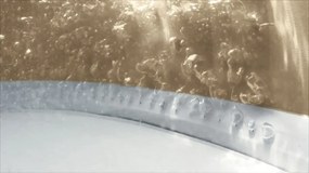 Intex | Vířivý bazén Pure Spa Bubble HWS 8 NP + Solární sprcha UNO 35 l hliníková s LED světlem | 19900165