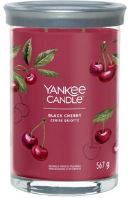 Yankee Candle – Signature Tumbler svíčka Black Cherry (Zralé třešně) Velikost: střední 340 g