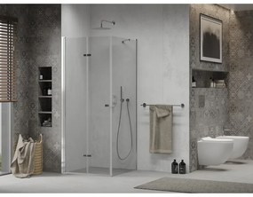Mexen Lima sprchový kout 80x80cm, 6mm sklo, chromový profil-čiré sklo, 856-080-080-01-00