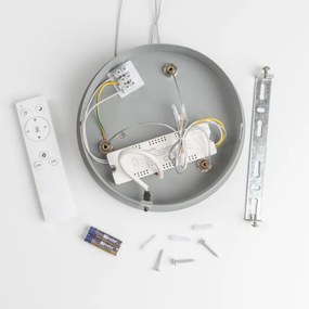 Brilagi - LED Stmívatelný lustr na lanku LED/40W/230V 3000-6500K šedá + DO