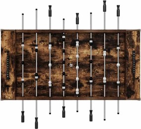 Stolní fotbálek Uzený Dub 146,5 x 74 x 85 cm Kompozitní dřevo 3378203