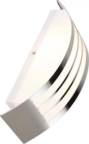Moderní nástěnné svítidlo ocel nerez IP44 - Sapphire Deluxe