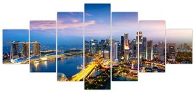 Obraz - Singapur, Asie (210x100 cm)