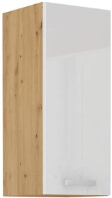 STL 30 cm skříňka horní jednodveřová ARTISAN Barevné provedení ARTISAN: Bílý lesk