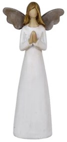 Figurka anděla se sepjatýma rukama Cupra simple 17cm