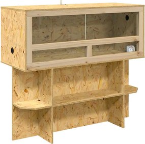 Terárium Hnědá 100 x 40 x 90 cm OSB 3397894
