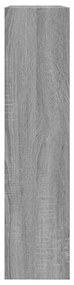 Botník šedý sonoma 80 x 21 x 87,5 cm kompozitní dřevo - Default Title